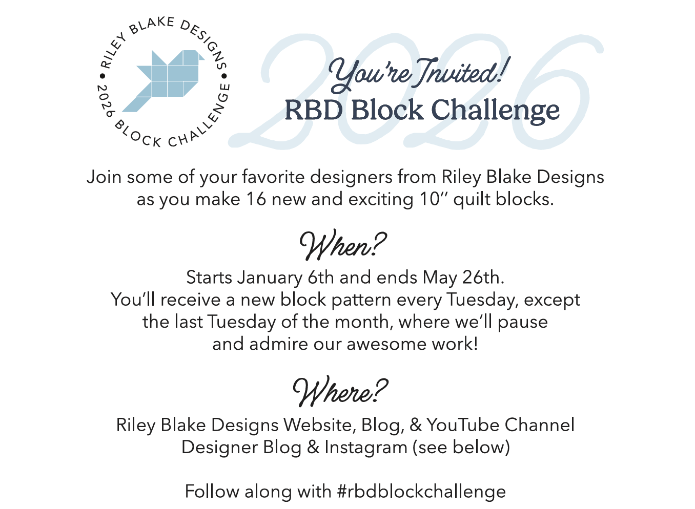 2026 Riley Blake Block Challenge Kit - Batiks – TrishW Handmade